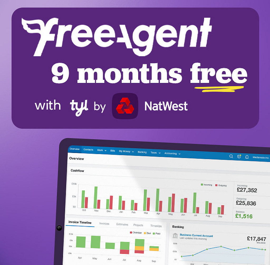 FreeAgent Integration for Small Businesses | Tyl by NatWest